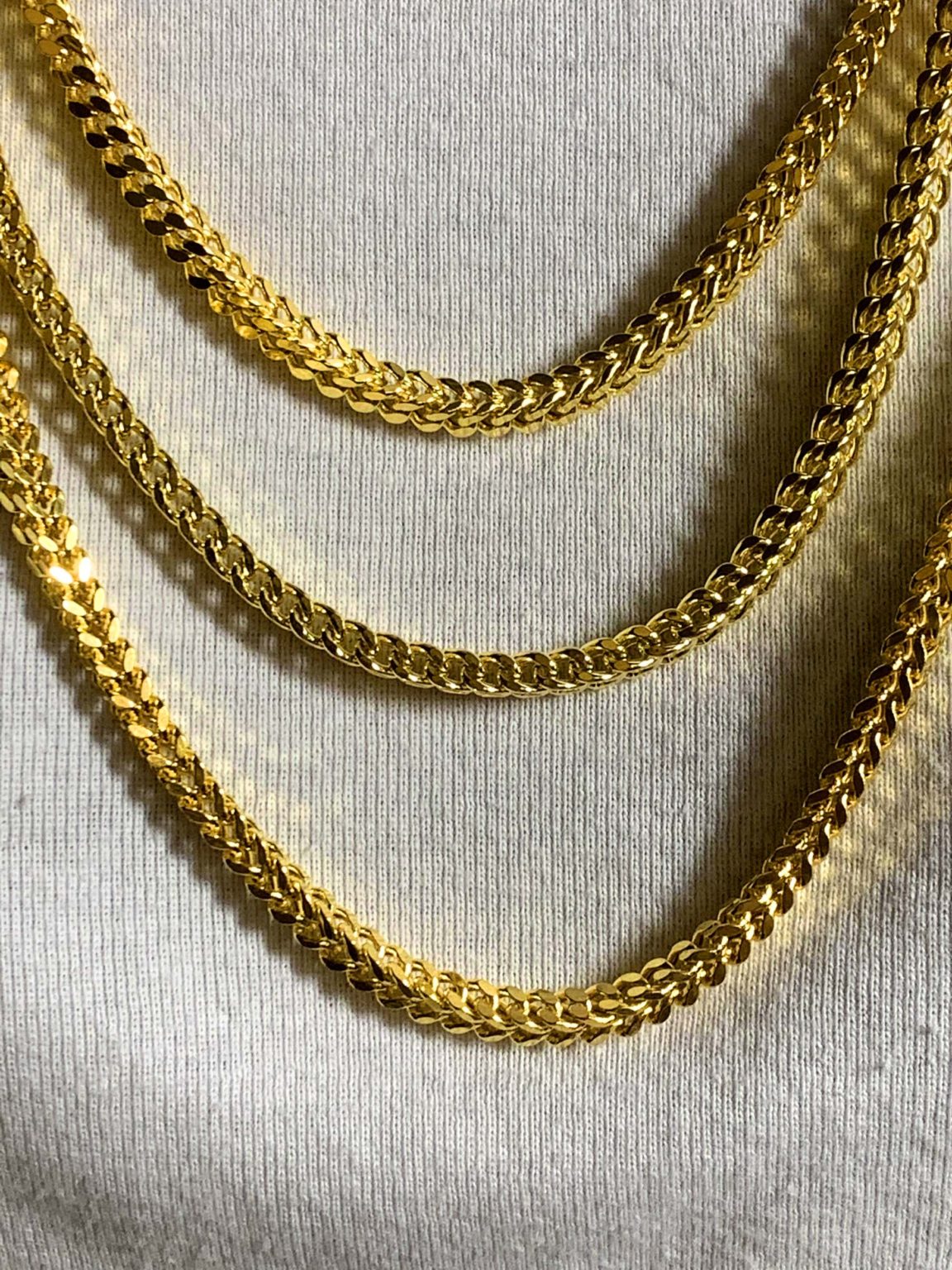 10K GOLD FRANCO CHAIN 1MM – 7MM – BlinCo. Inc.